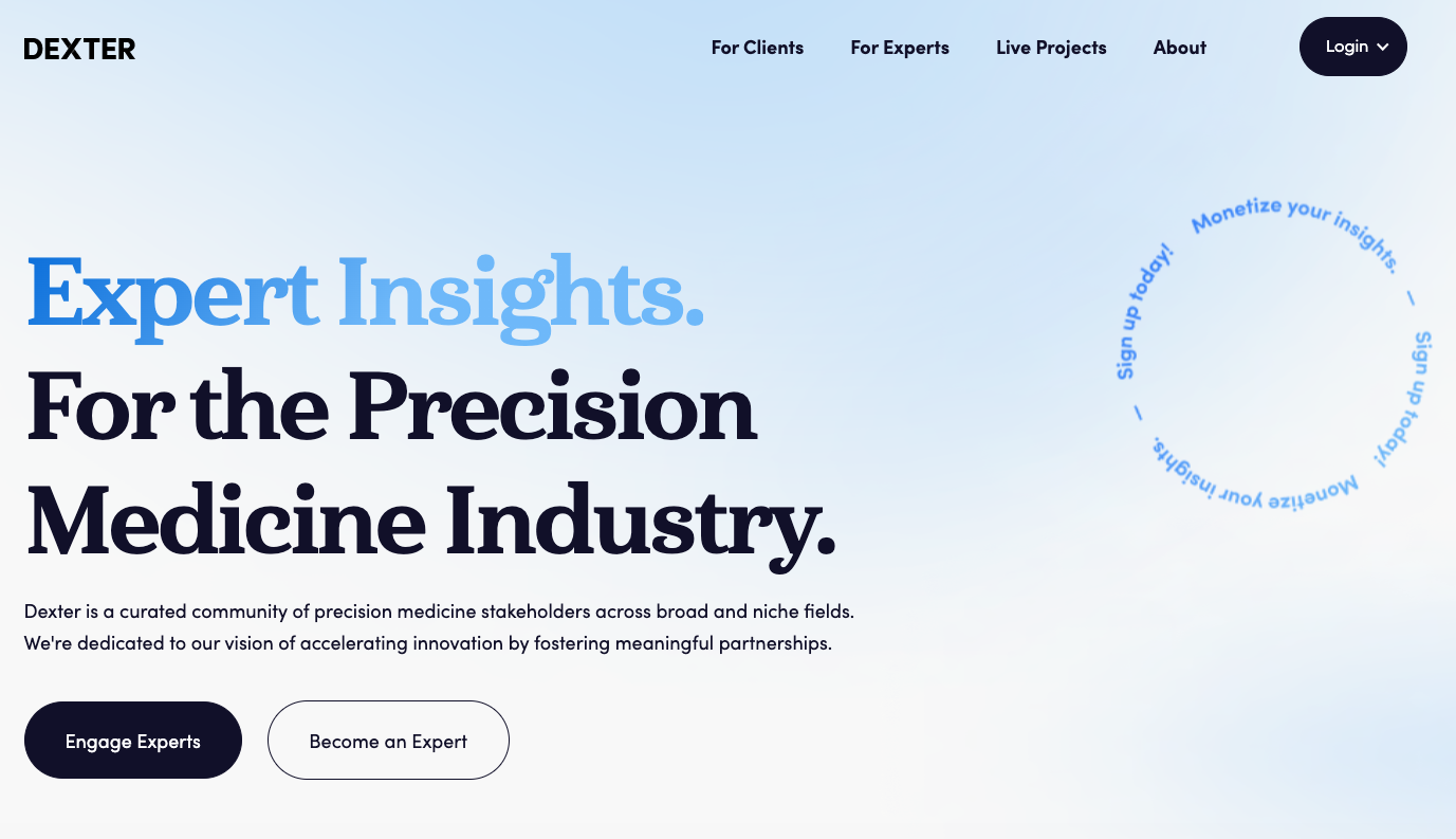 Dexter - Precision Medicine Expert Network